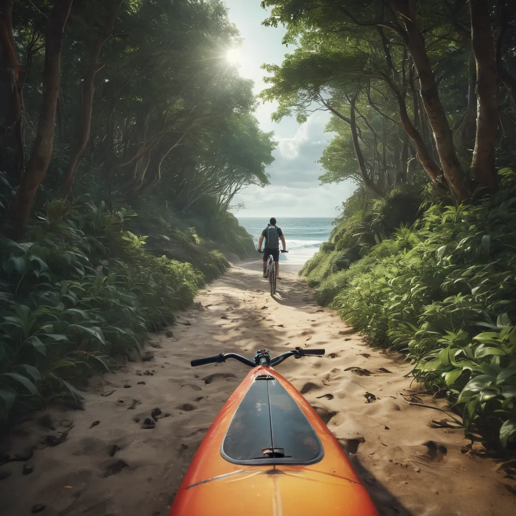 Exploring the Forest, Beach, Surf, and Cycle Lifestyle